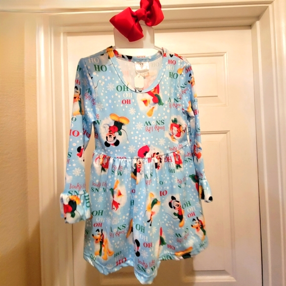 Dresses | Disney Characters Long Sleeve Dress | Poshmark
